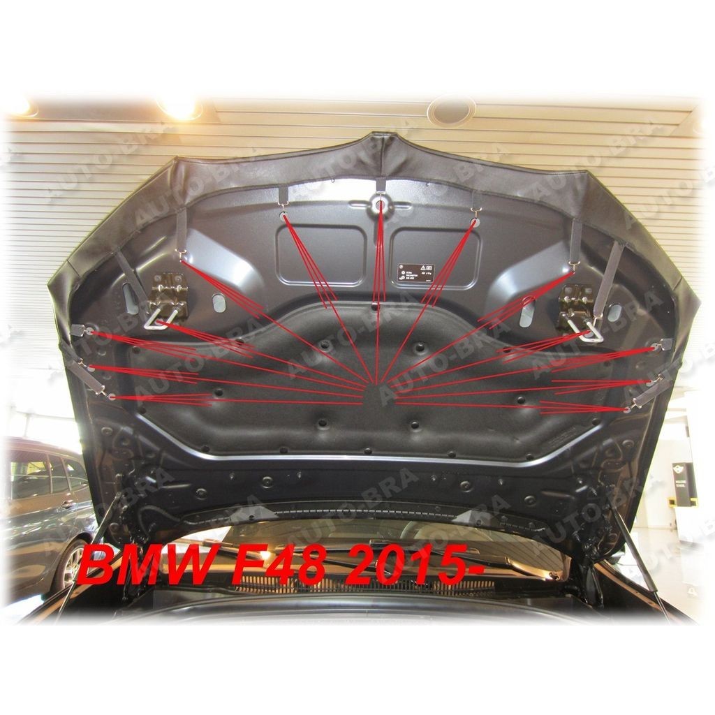 чехол на капот для защиты от камней bmw X1 F48 г.в. 2015 auto-bra